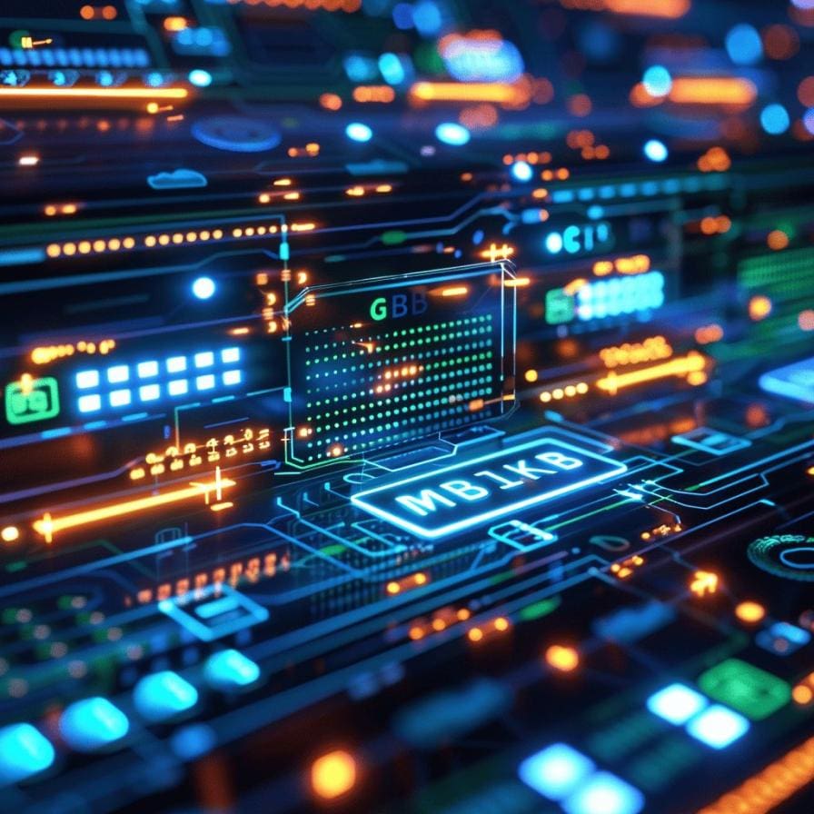 Comment fonctionne la conversion entre Mo, Go et Ko ? - Scolinfo